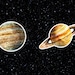 9 Vinyl Solar System Stickers Set - Etsy