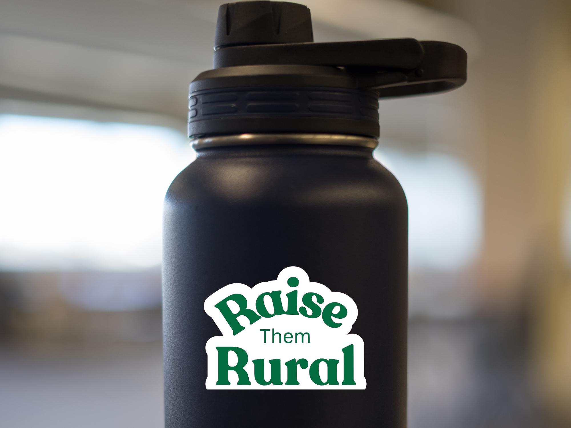 Raise Them Rural Vinyl Sticker - Etsy