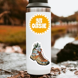 15 Adventure Nature Camping Vinyl Stickers Set - Etsy