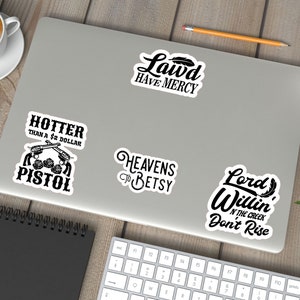 10 Southern Sass Sticker Set - Etsy