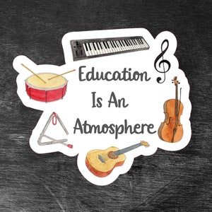 Education is an Atmosphere Homeschool Sticker Set - Etsy