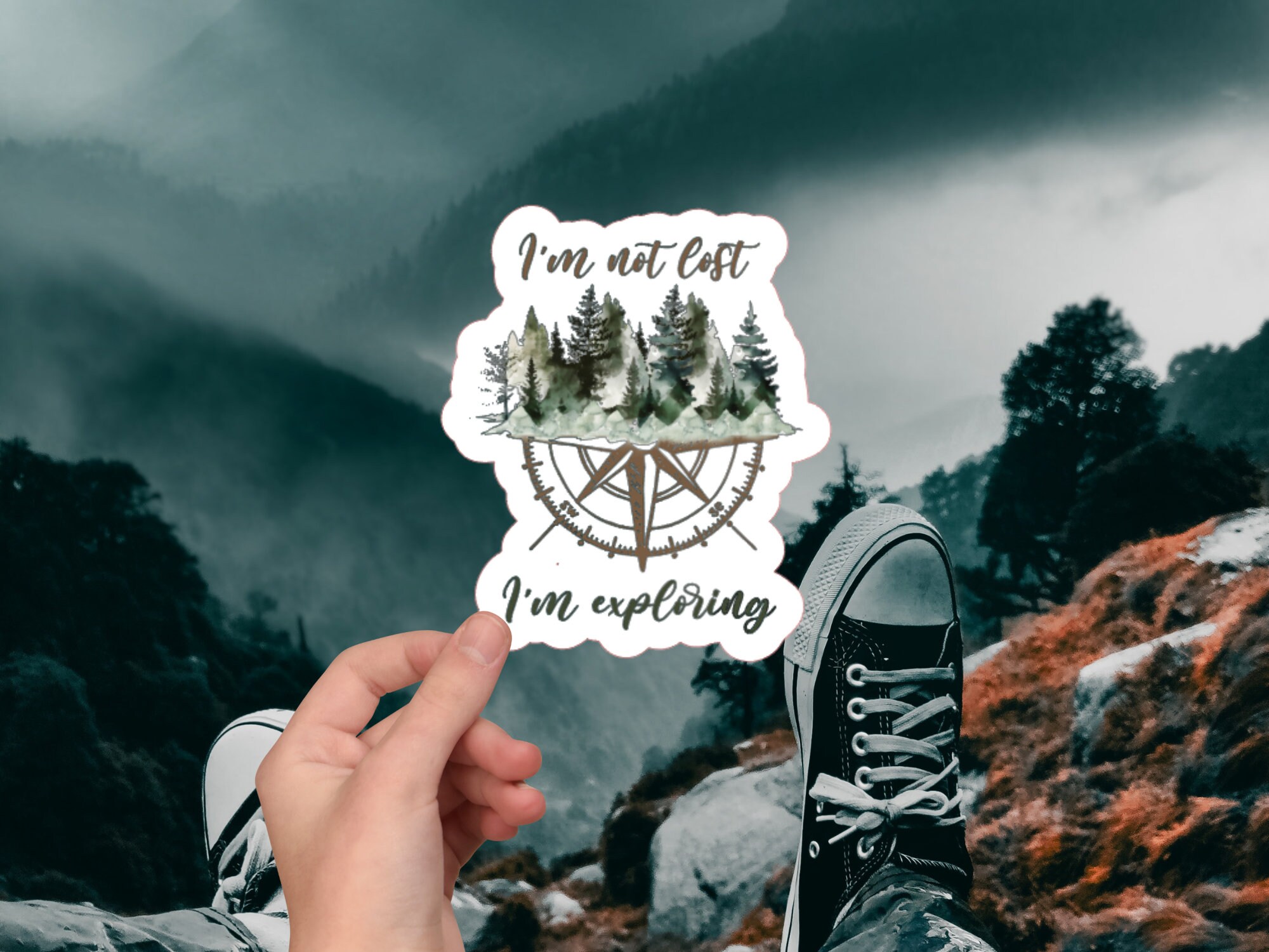 15 Adventure Nature Camping Vinyl Stickers Set - Etsy