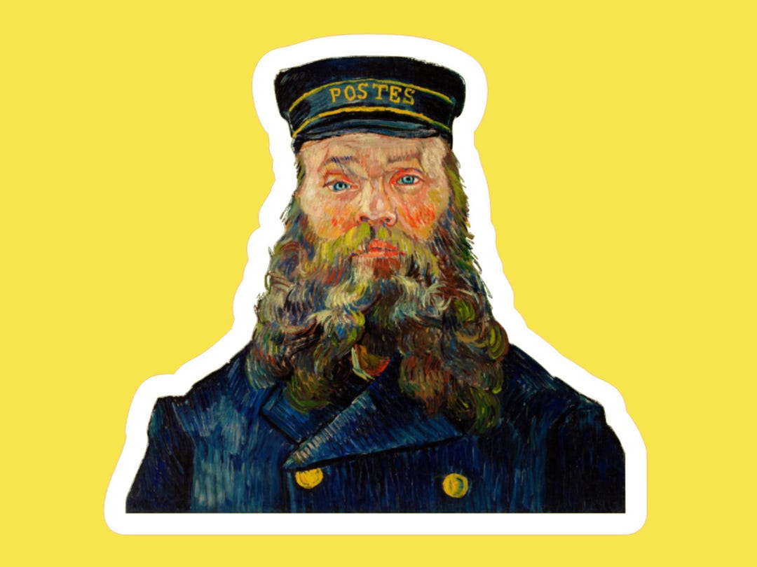 Set of 6 Van Gogh Stickers Set - Etsy