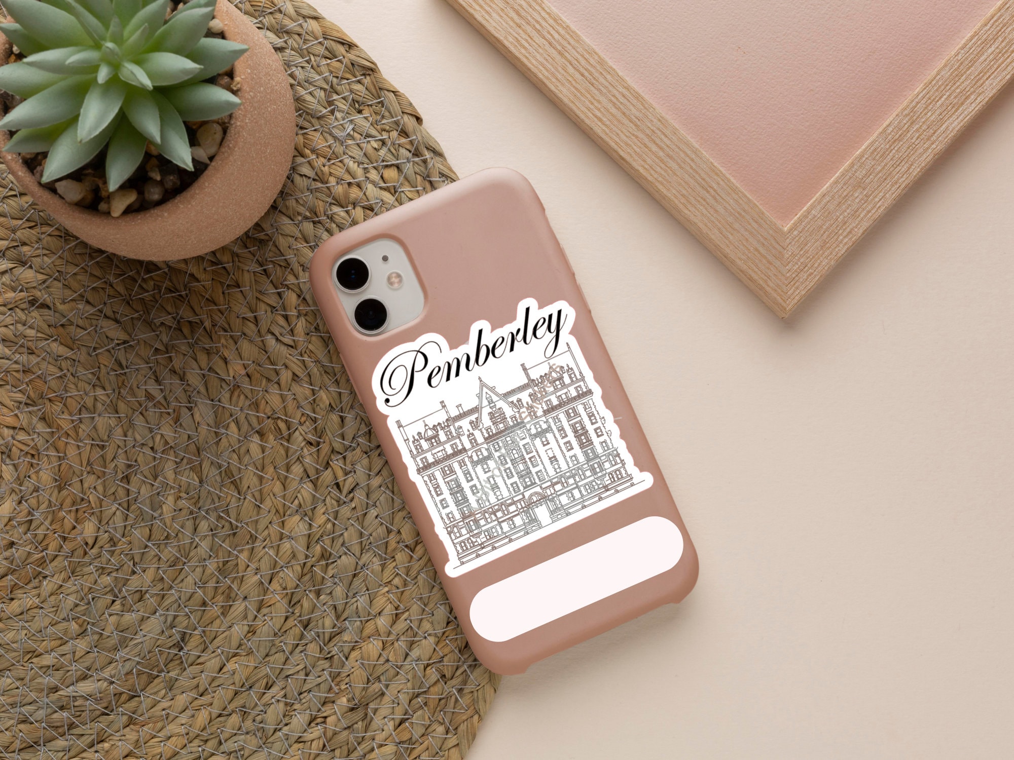 Pemberley, Pride and Prejudice Mr. Darcy Sticker - Etsy