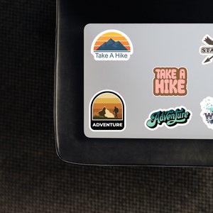 15 Adventure Nature Camping Vinyl Stickers Set - Etsy