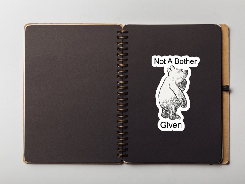 Not A Bother Given Bear Classic Pooh - Etsy