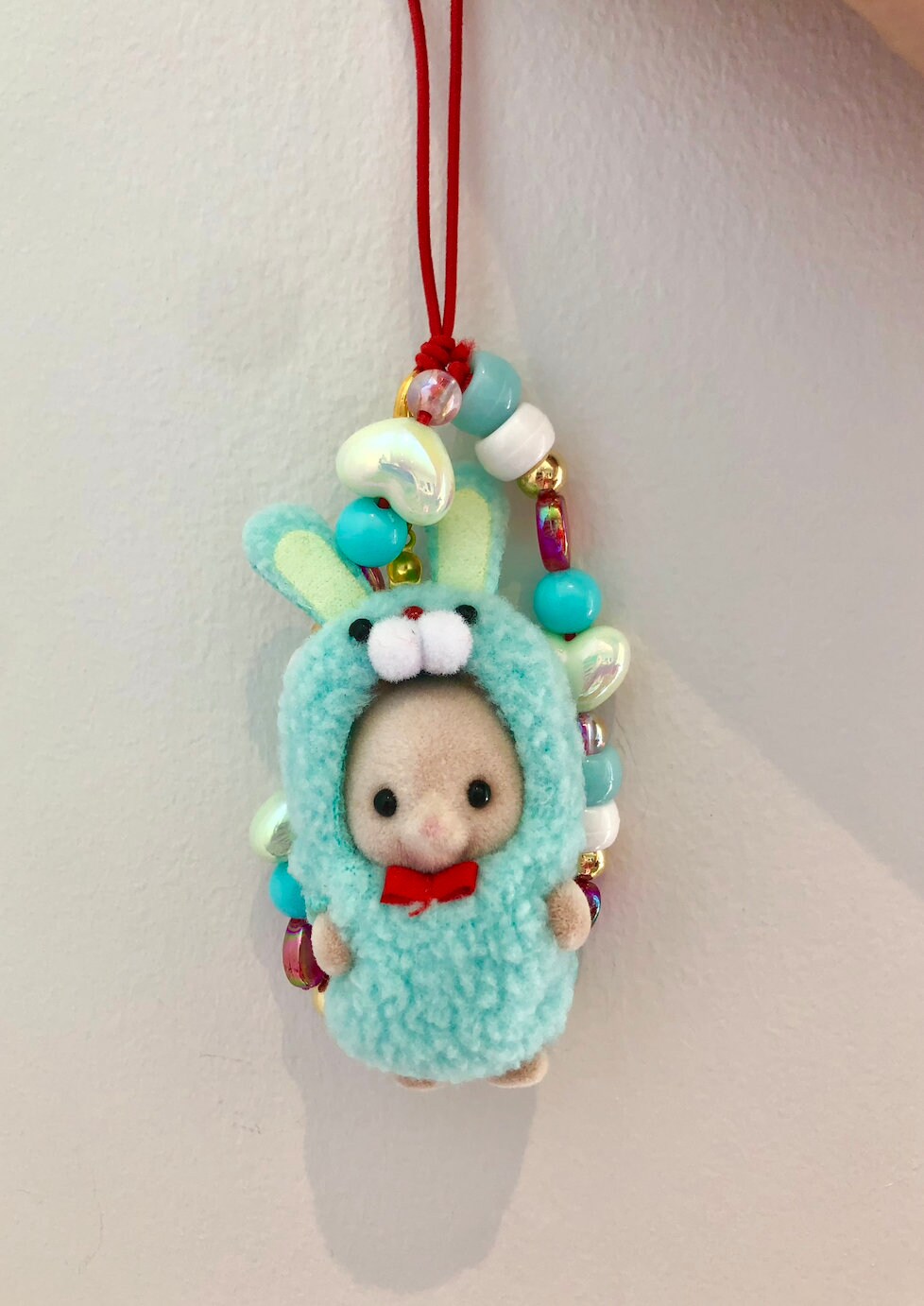 Calico Critter/sylvanian Families Beaded Keychains costumed Babies ...