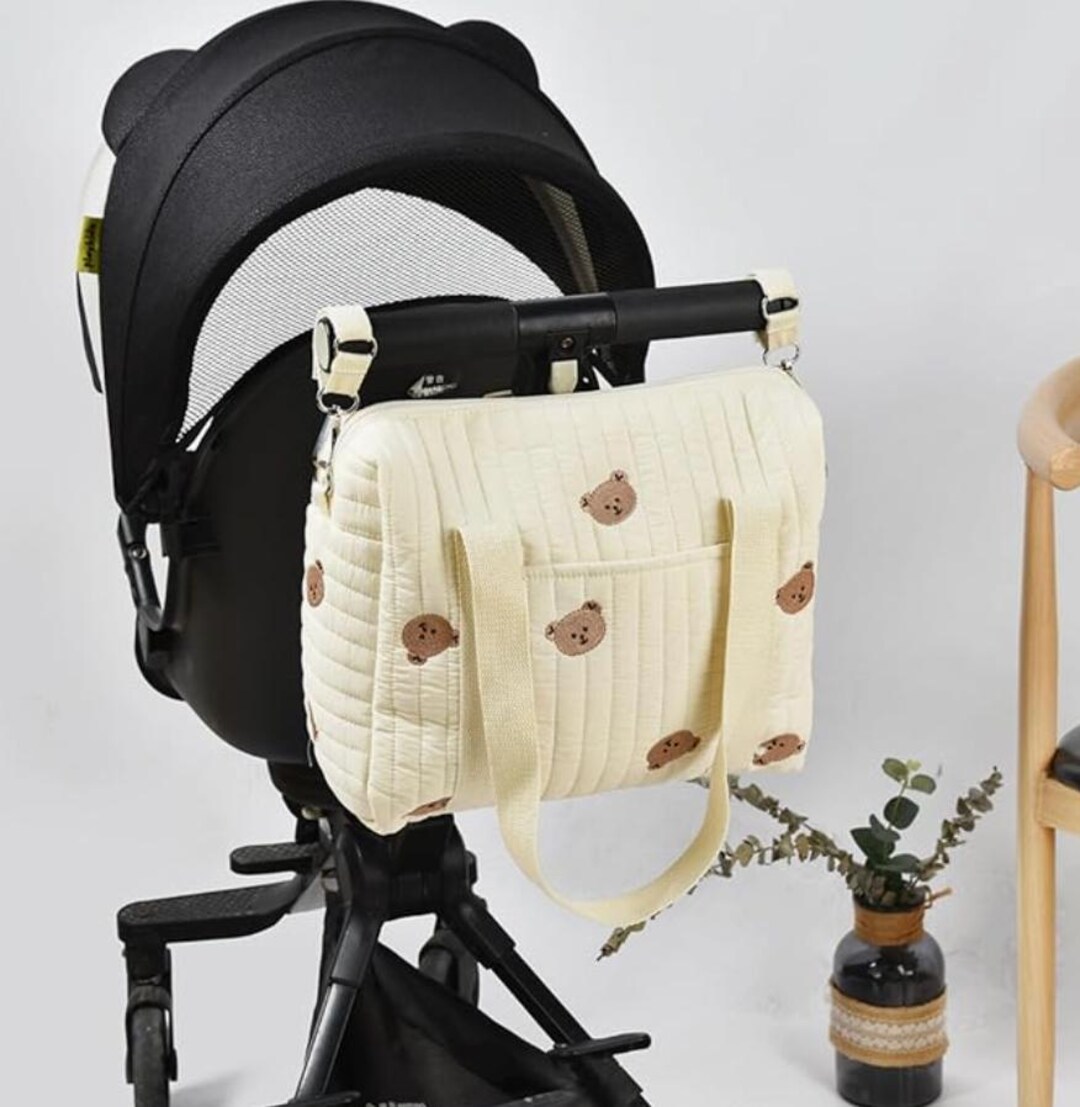 Baby Diaper Bear Tote Bag Stroller Organizer Pouches Handbag ...