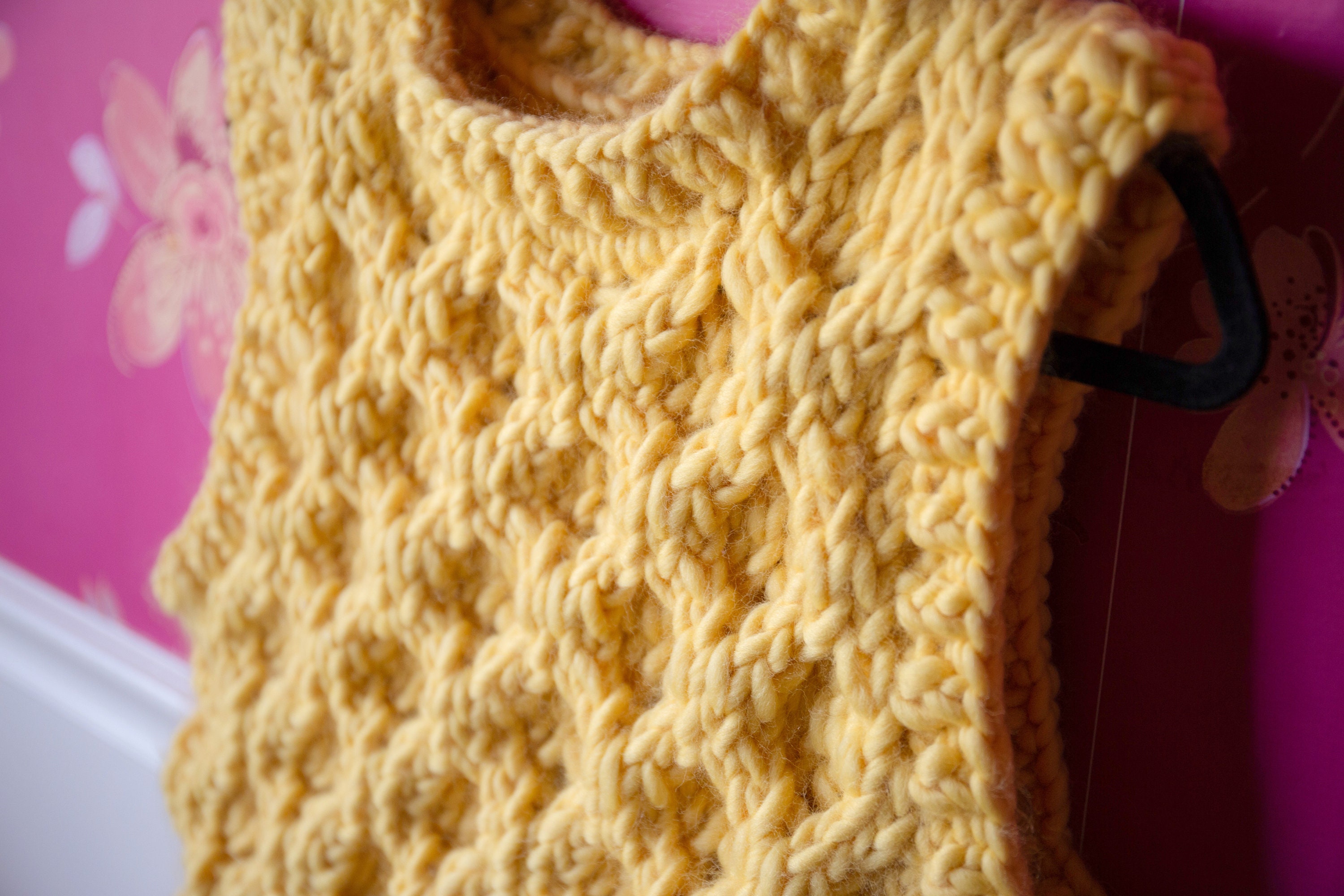 Knitting Vest Pattern, Chunky Knitting Pattern, Cable Knit Vest Pattern ...