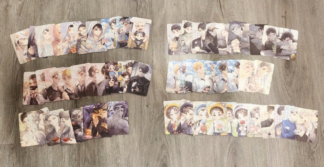 Anime Haikyuu HQ Un-official Goods Photocards - Etsy