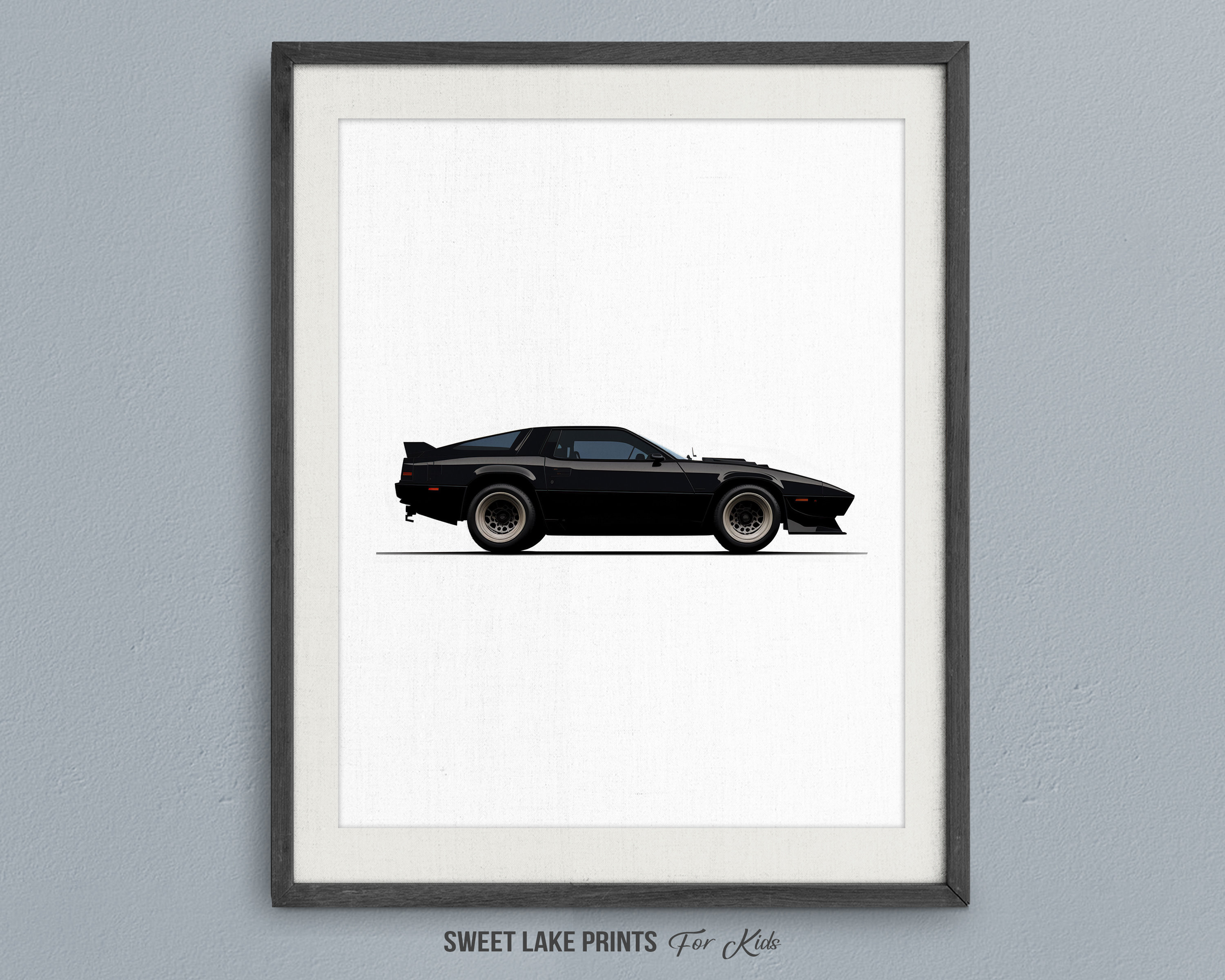 Pontiac Trans-am 80s Poster / Knight Rider KITT TV Show / - Etsy