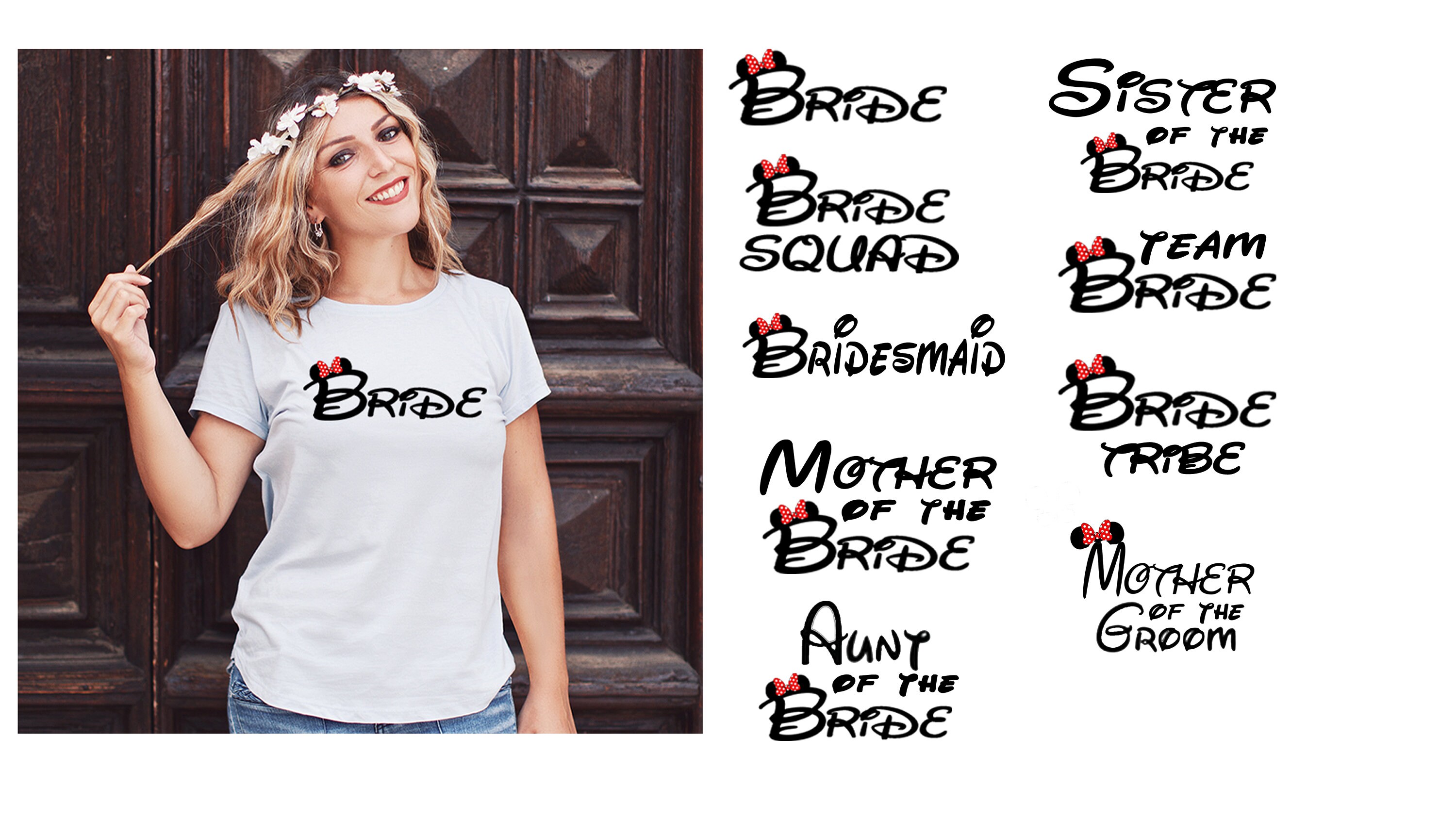 Disney Bride Squad Shirt, Disney Bachelorette Shirt, Bride Tee, Bride ...