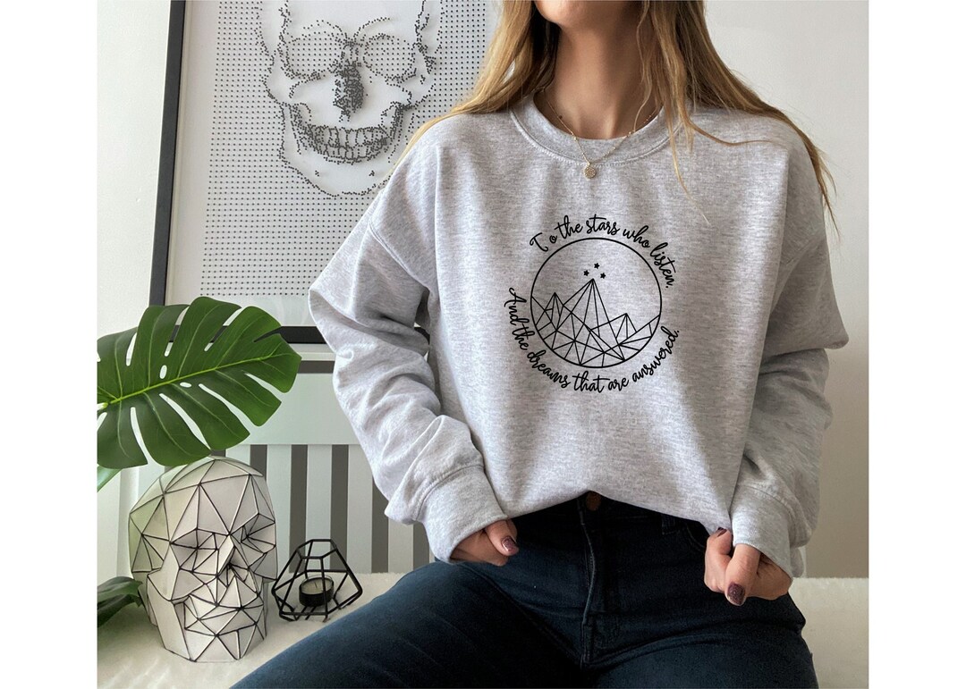 Acotar Velaris Sweatshirt, SJM Sweatshirt, Acotar Sweatshirt, the Night ...