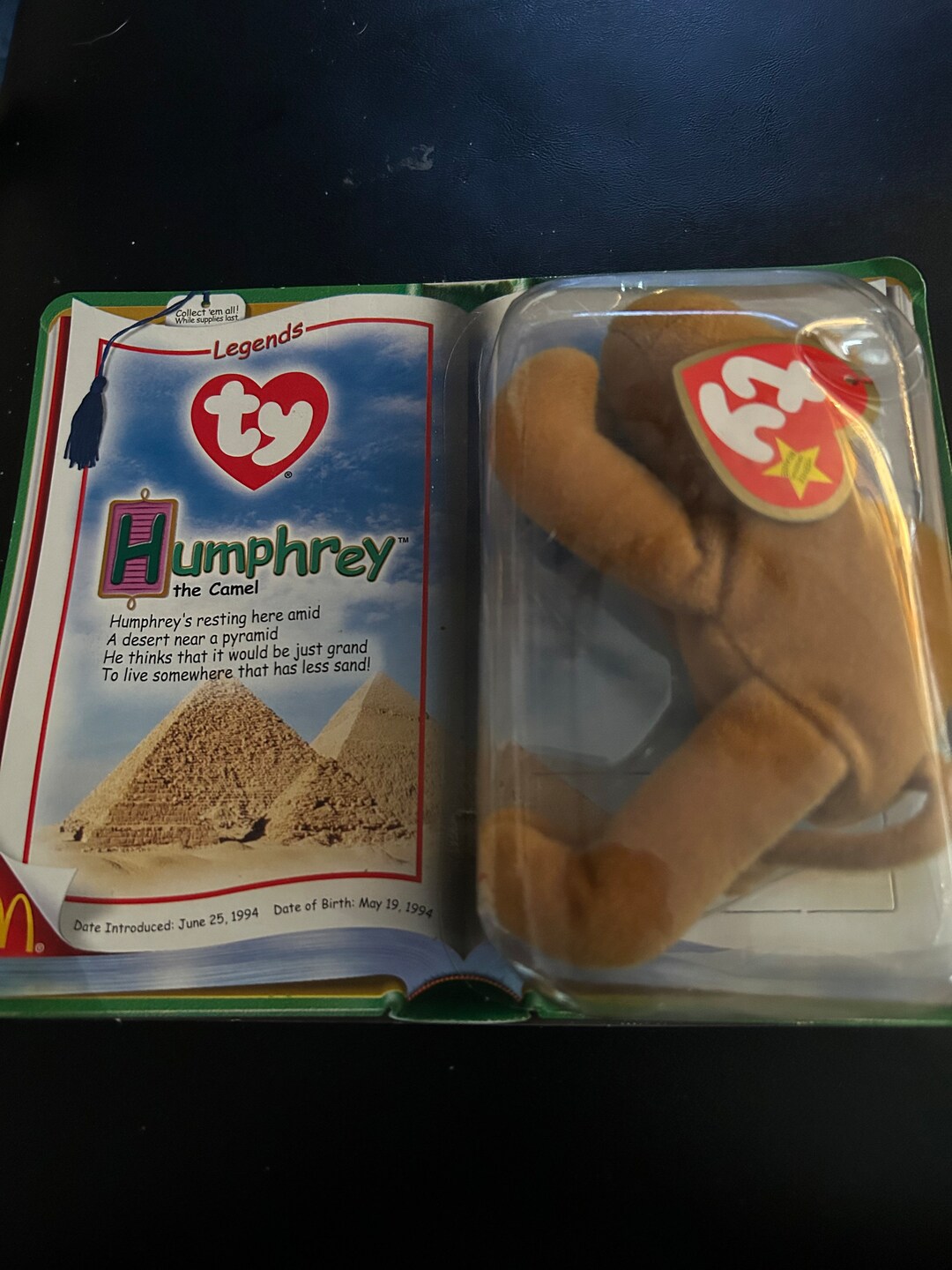 Mini Beanie Baby Humphrey From Mcdonalds - Etsy