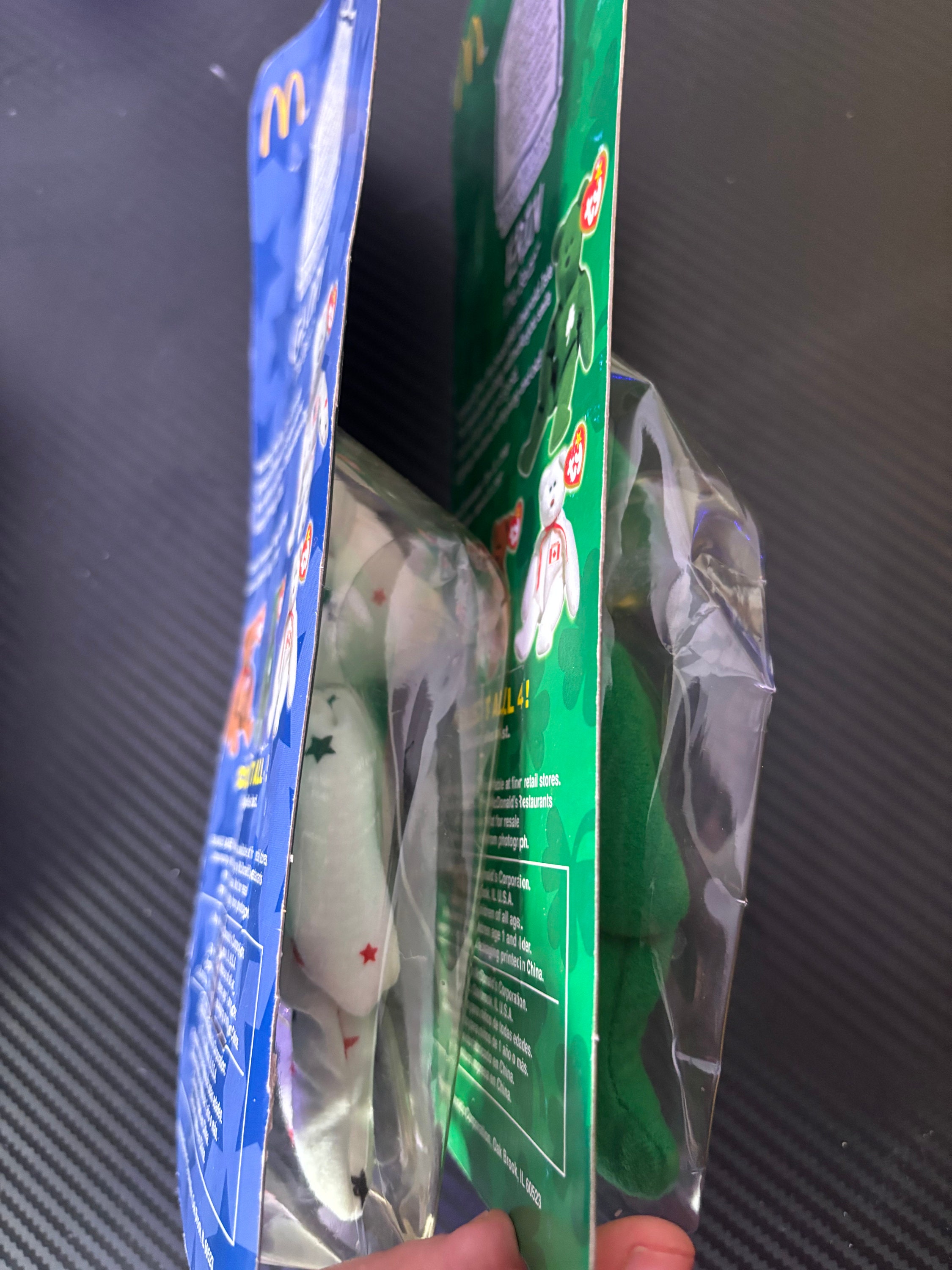 4 Bear Set. Mini Beanie Babies From Mcdonalds - Etsy