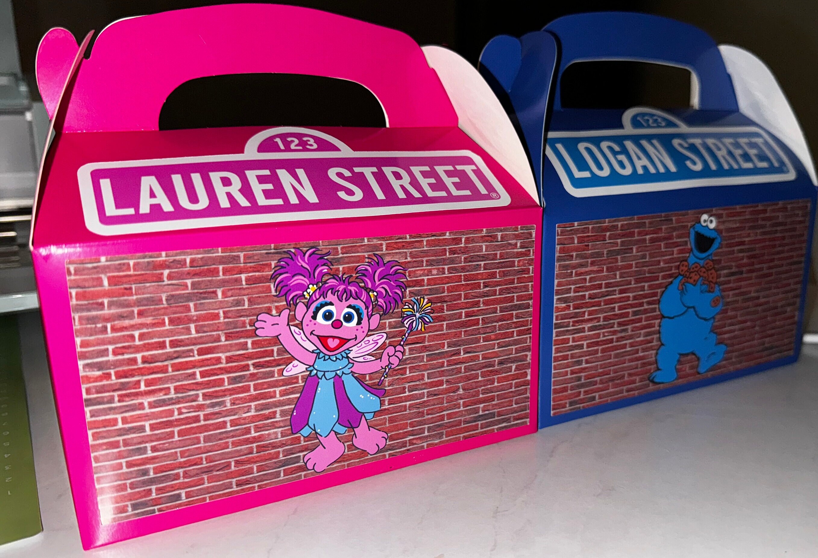 Sesame Street Treat Boxes - Etsy