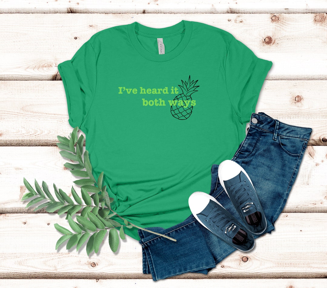 I've Heard It Both Ways Psychic Detective Shirt Pineapple Psych T-shirt TV Show Tshirt I've ...