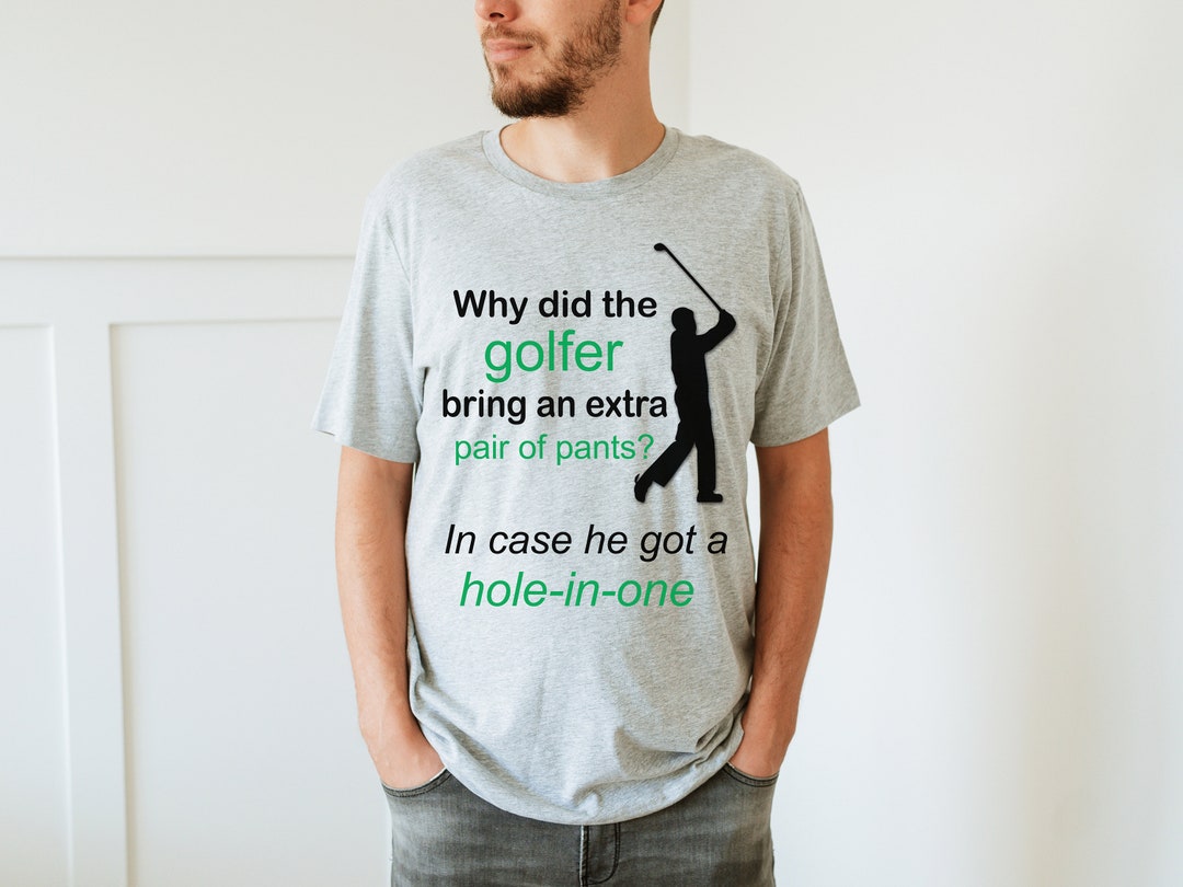 Funny Hole-in-one Golf Shirt Dad Gift for Father Golfing T-shirt for ...