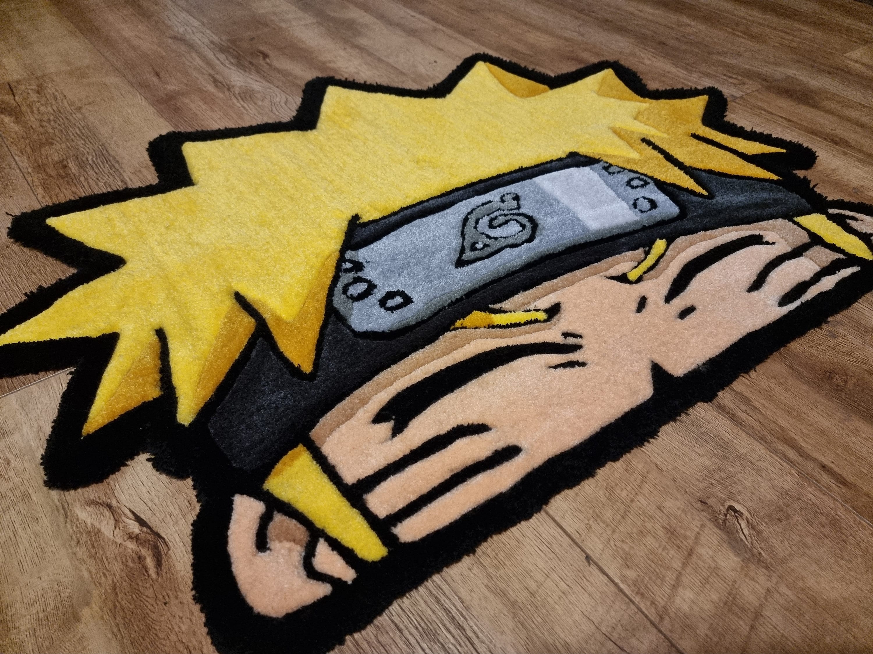 Anime Inspired Rug | Anime Rug | Custom Rug | Gift | Handmade | Rug ...