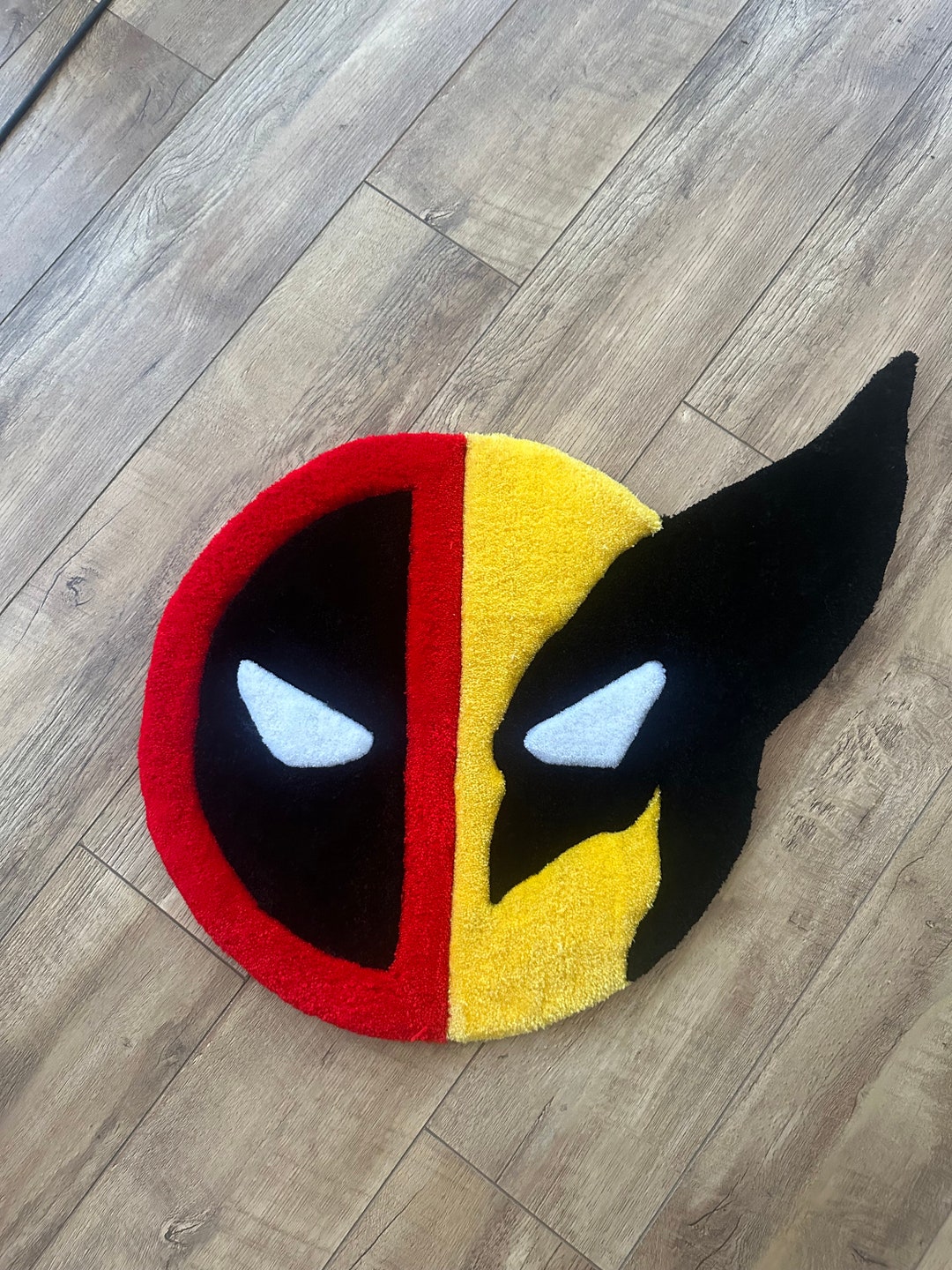 Deadpool Rug | Wolverine Rug | Marvel Rug |custom Rug | Bespoke Tufted ...