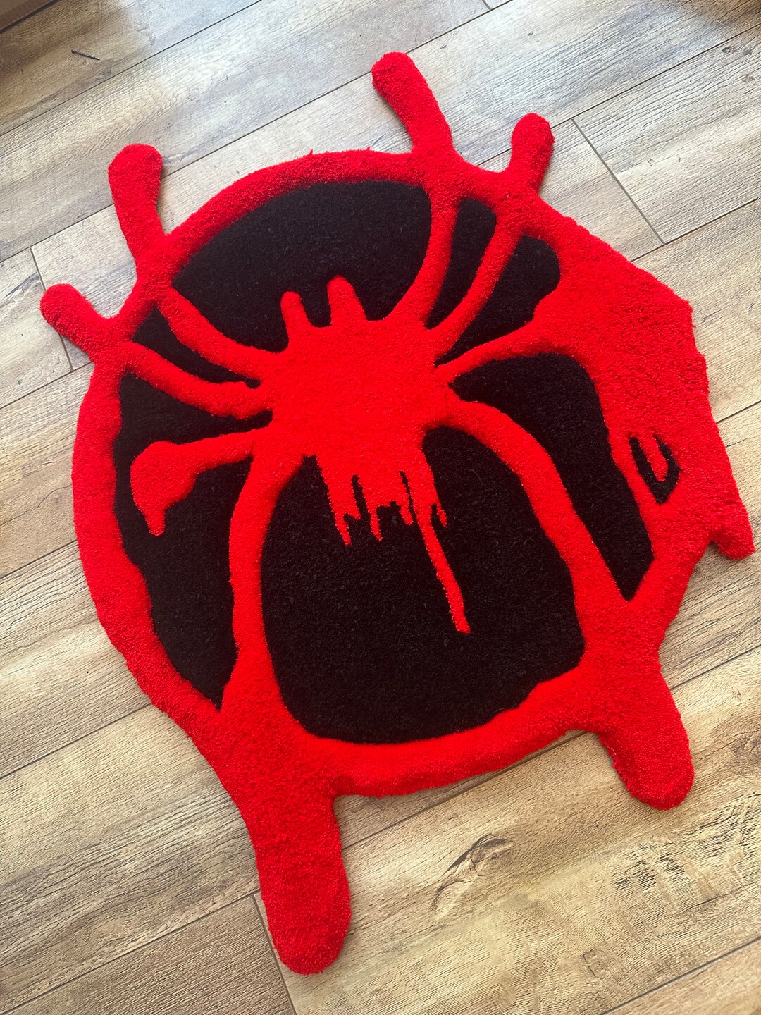 Spider Man Rug | Custom Rug | Bespoke Tufted Rug | Anime Rug | Custom ...