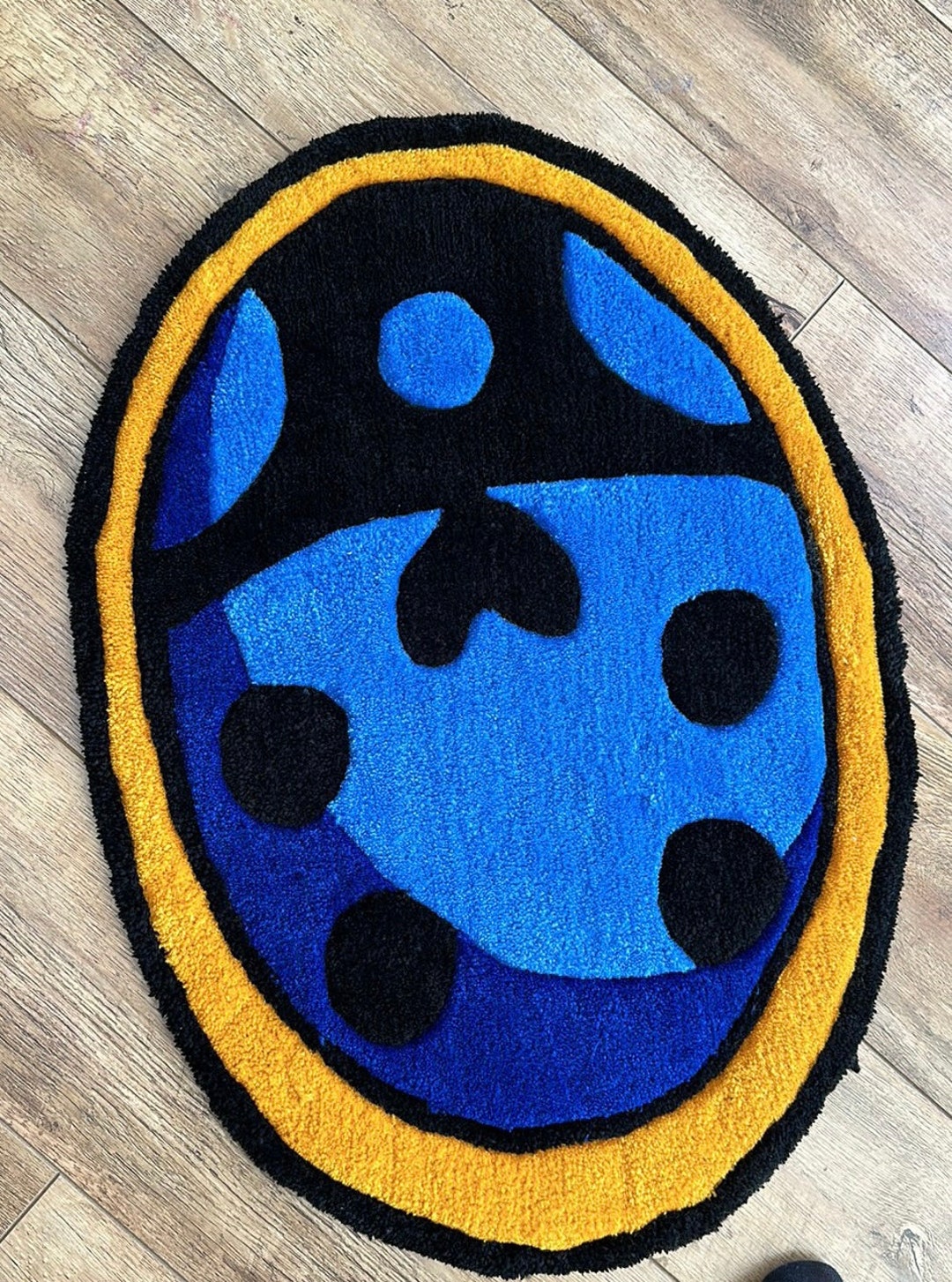 Giovanna’s Ladybug Emblem Rug | Jojo’s Bizarre Adventure Rug | Anime ...