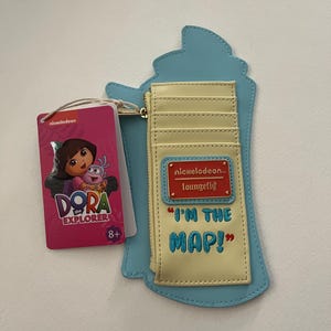 NWT Loungefly Dora the Explorer Map Large Card Holder - Etsy