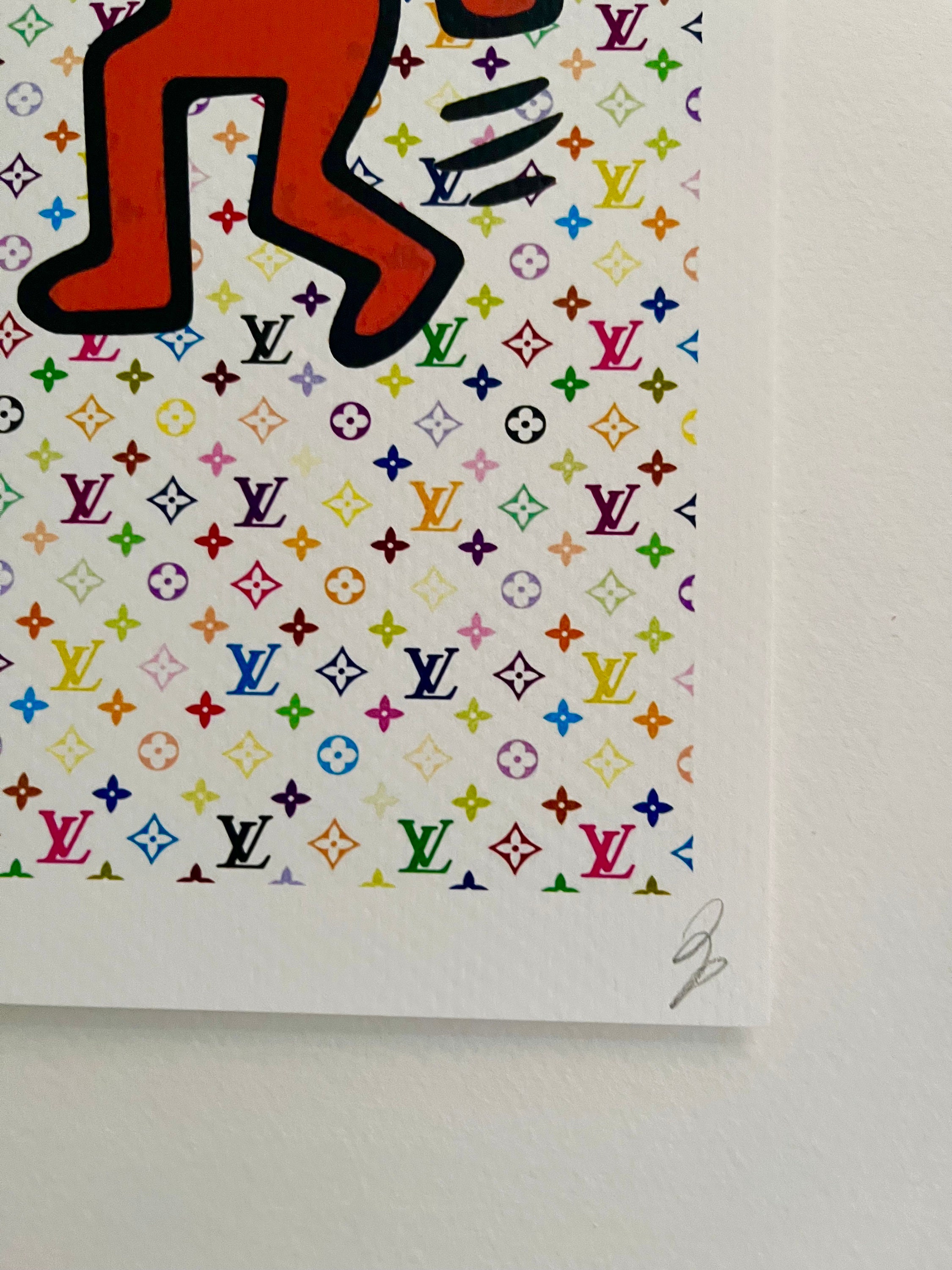 Keith Haring DEATH NYC Hand Signed Street Art Print, Artist Proof, W ...