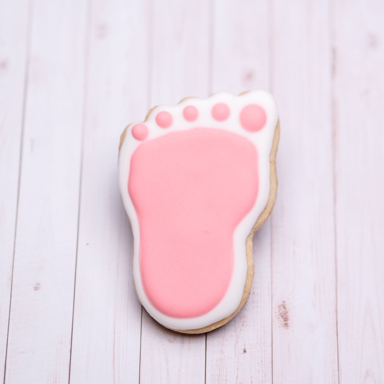 Footprint Decorated Sugar Cookies: Baby Shower, Gender Reveal - Etsy