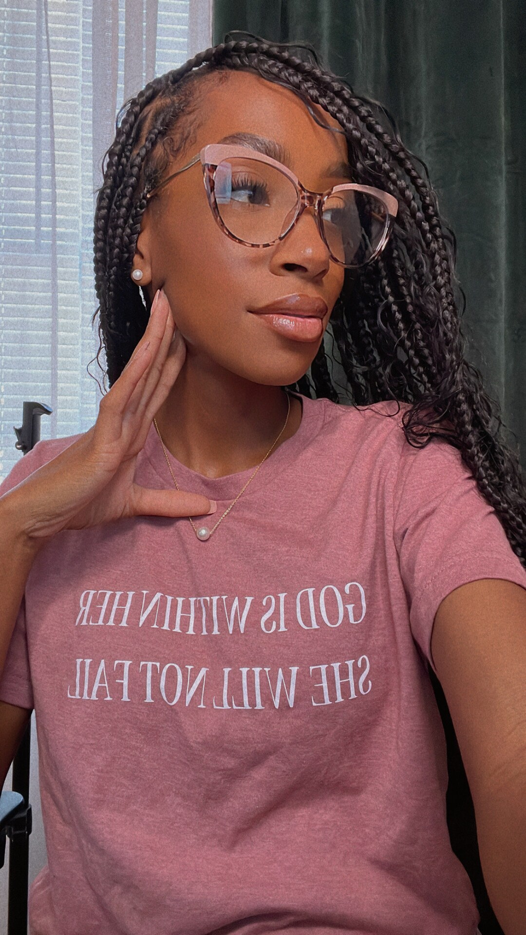 LIMITED EDITION PINK! God is Within Her - Etsy