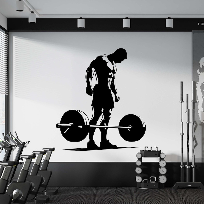 Gym Wall Decal - Etsy