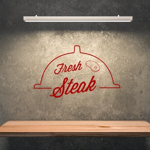 Butcher Shop Wall Decal,butcher Wall Sticker,meat Wall Decal,meat Shop ...