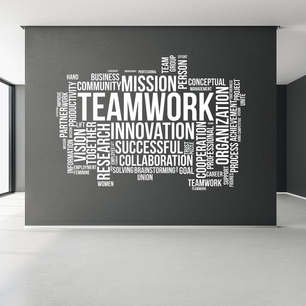 Teamwork Wall Art - Etsy