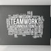Teamwork Words Wall Decal,teamwork Wall Decal,office Wall Art ...