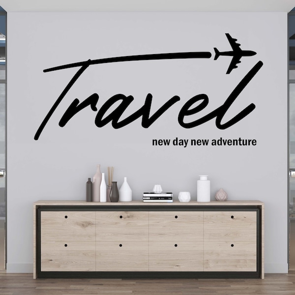 Travel Wall Decal - Etsy