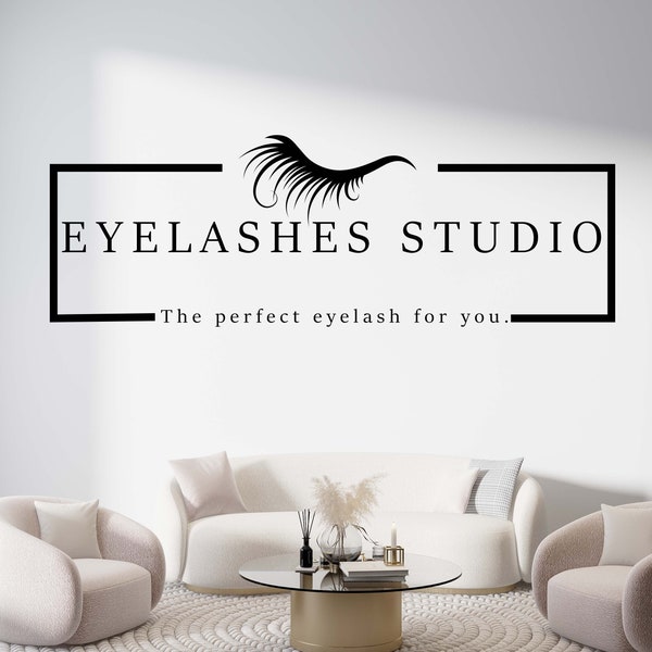 Eyelash Wall Decal - Etsy