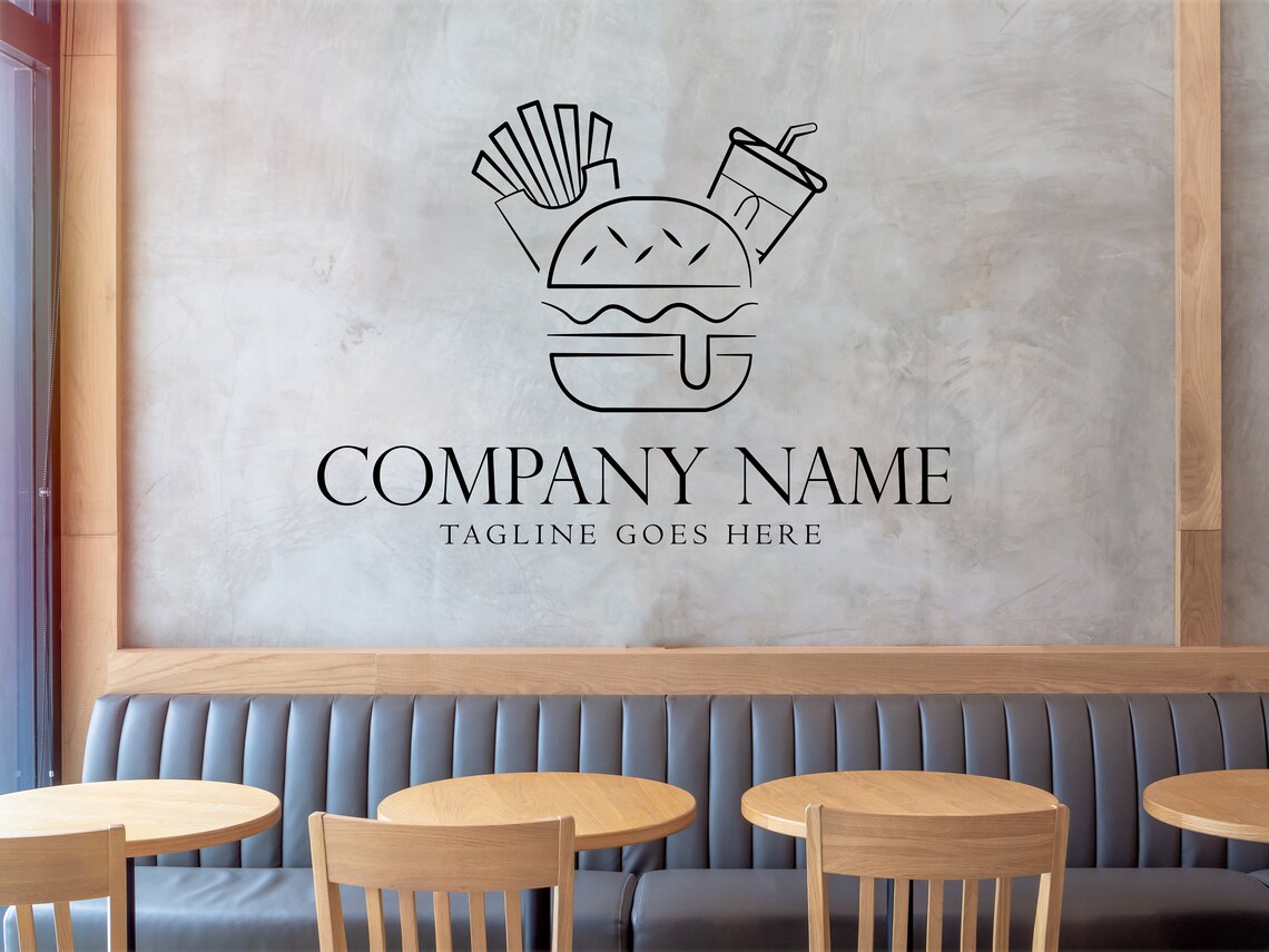 Fast Food Wall Decalburger Store Wall Stickerpizza Quotes - Etsy