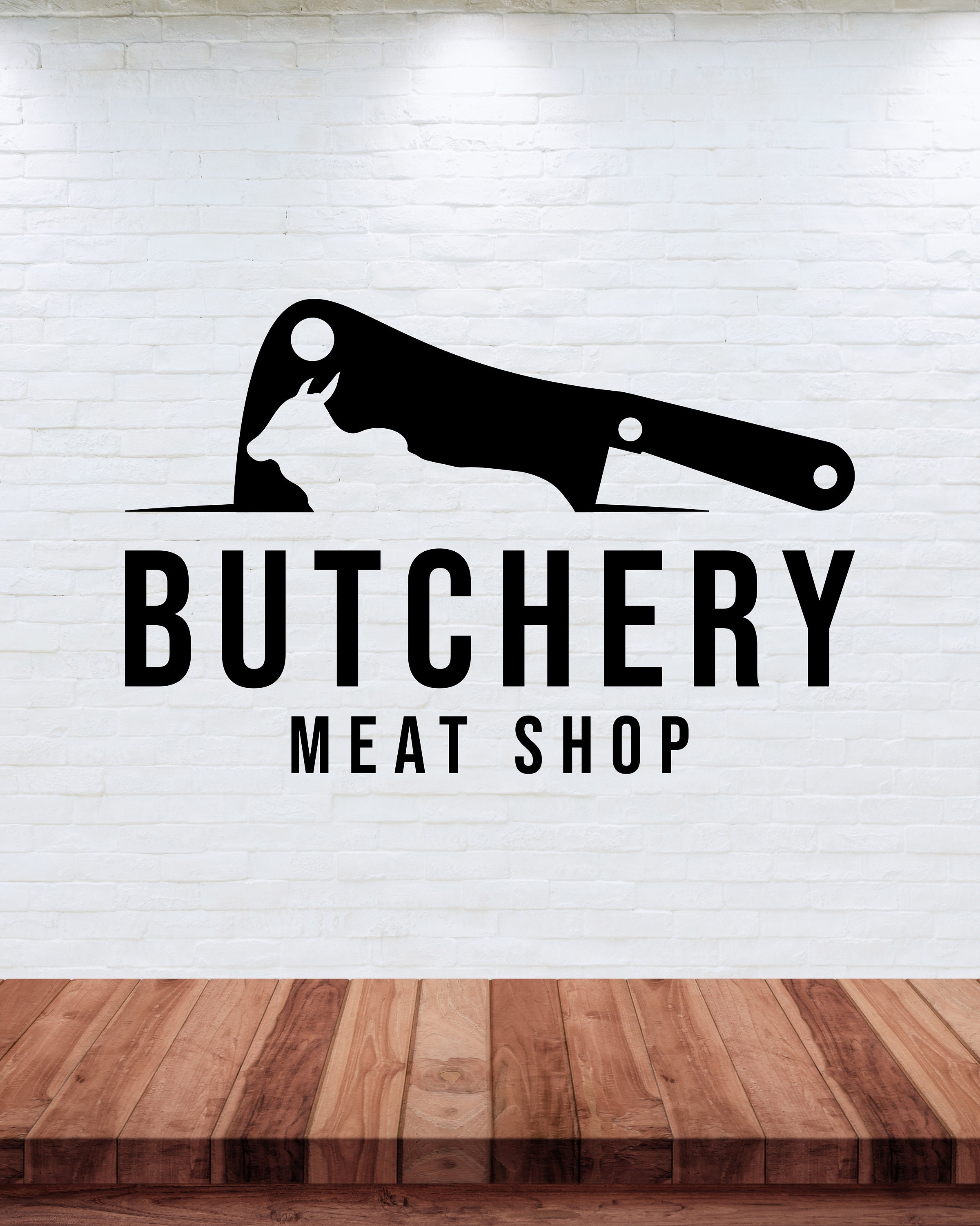 Butcher Shop Wall Decal,butcher Wall Sticker,meat Wall Decal,meat Shop ...
