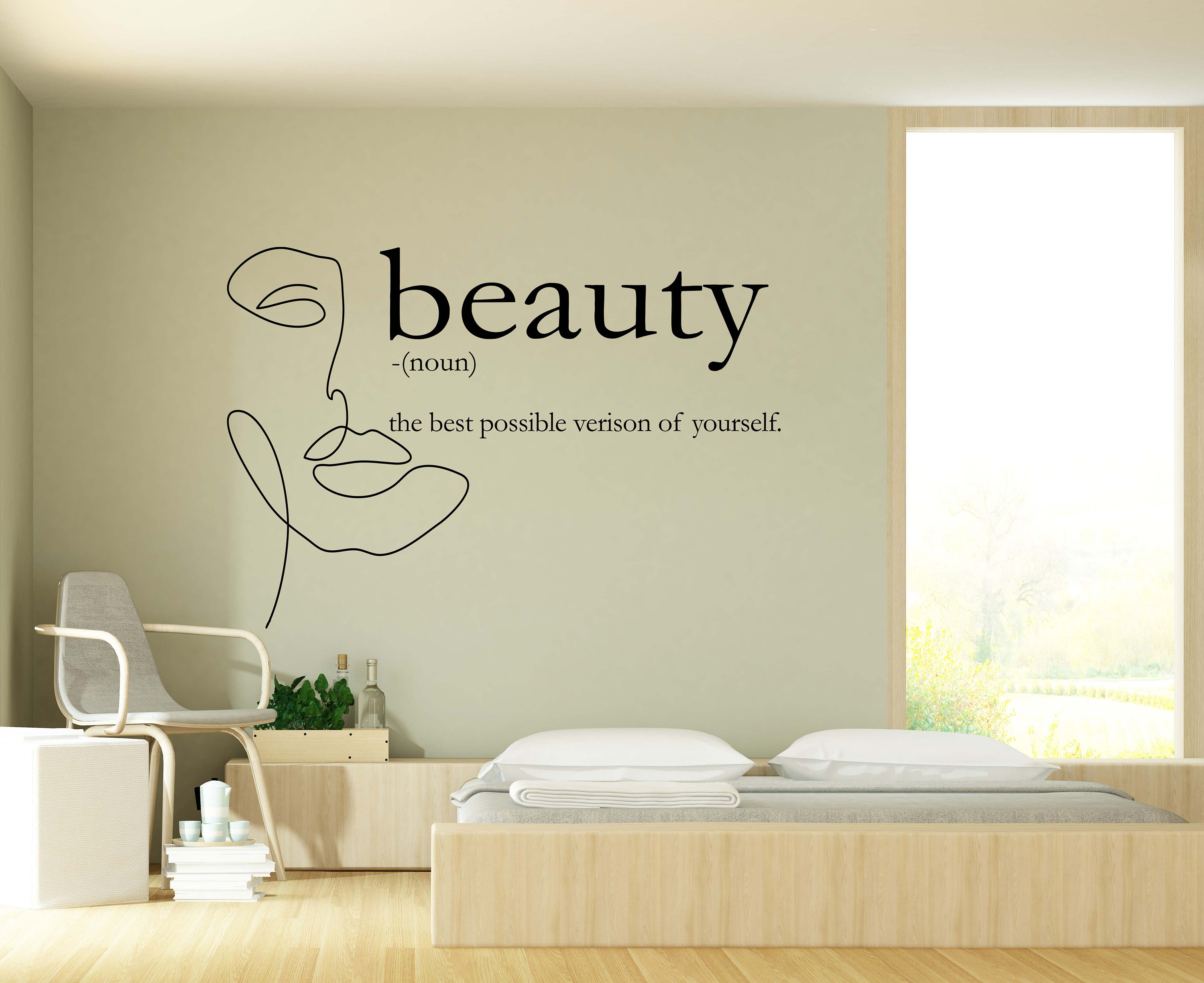 Beauty Salon Wall Decal,aesthetic Wall Sticker,spa Wall Decal,beauty ...