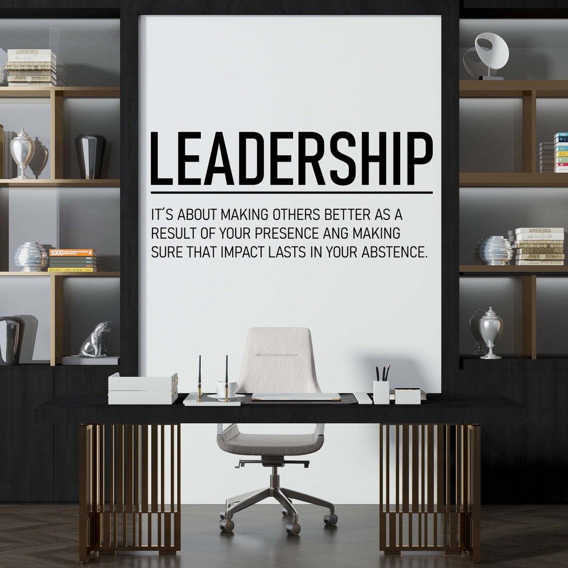 Leadership Wall Decal ,office Wall Decal,office Wall Art, Motivational ...