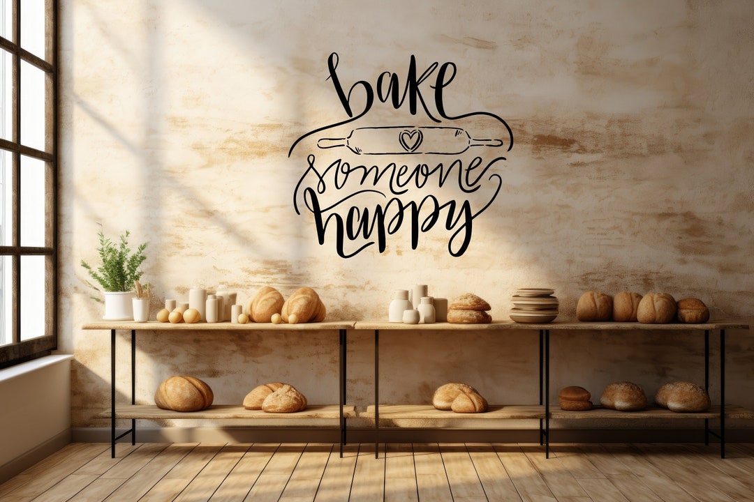 Bakery Shop Wall Decal,bakery Wall Decal,bakery Store Wall Sticker,shop ...
