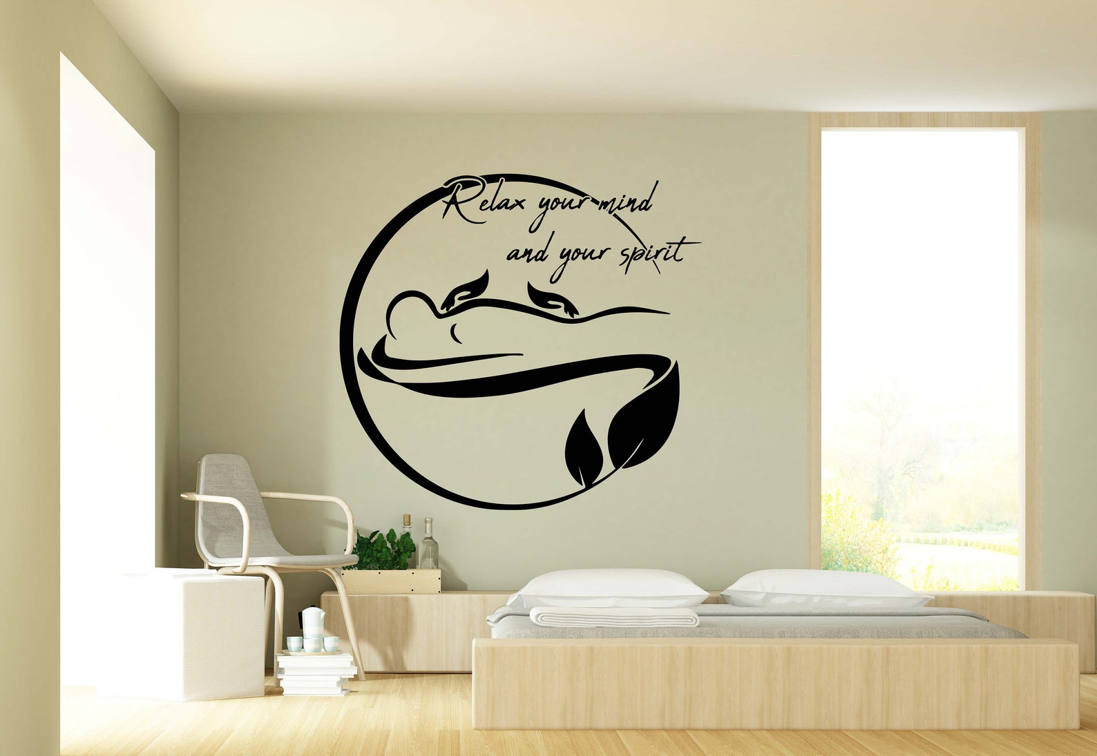 Spa Wall Decal Spa Wall Sticker Spa Wall Art Window Decal Spa Quotes ...
