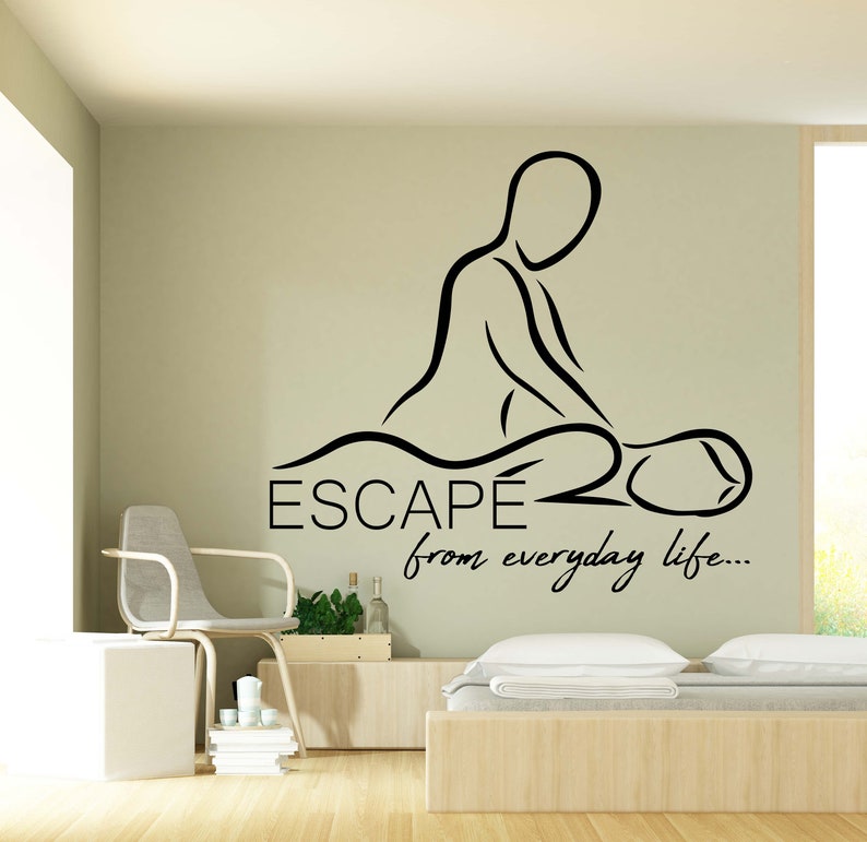 Spa Wall Decal Spa Wall Sticker Spa Wall Art Window Decal Spa Quotes ...
