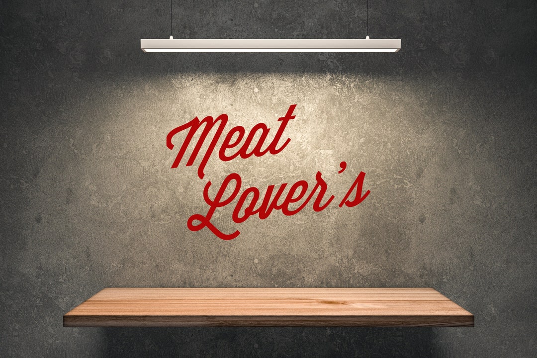 Butcher Shop Wall Decal,butcher Wall Sticker,meat Wall Decal,meat Shop ...