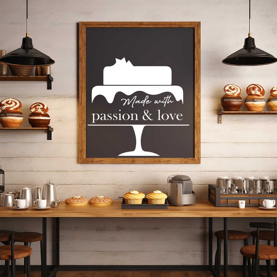 Bakery Shop Wall Decal,bakery Wall Decal,bakery Store Wall Sticker,shop ...