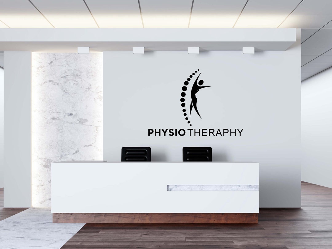 Physiotherapy Massage Wall Decal Med Wall Sticker T Window Decal ...