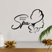 Spa Wall Decal Spa Wall Sticker Spa Wall Art Window Decal Spa Quotes ...