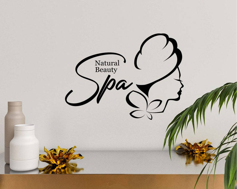 Spa Wall Decal Spa Wall Sticker Spa Wall Art Window Decal Spa Quotes ...