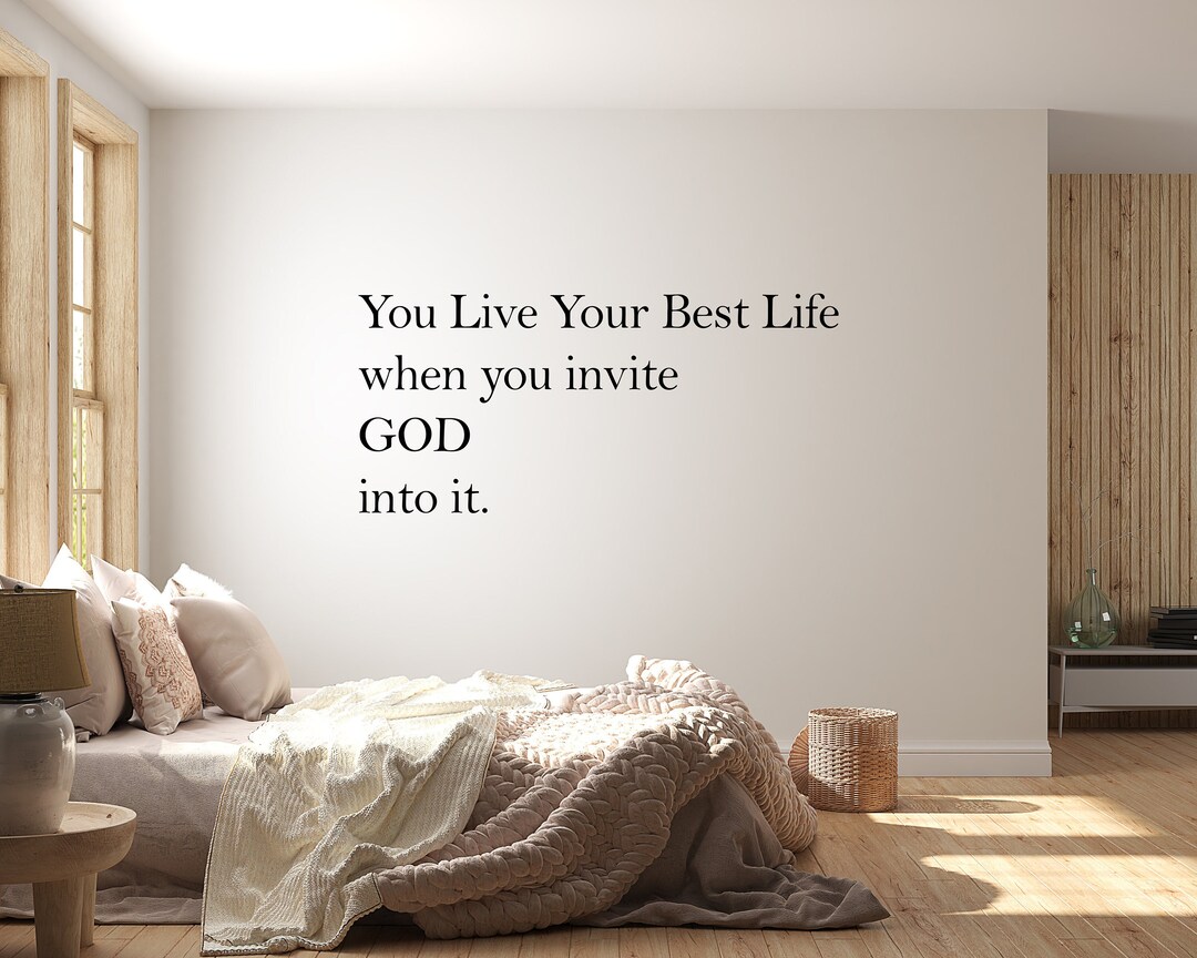 Praying Quotes Wall Decal Quotes Wall Decal God Quotes Decal Home ...