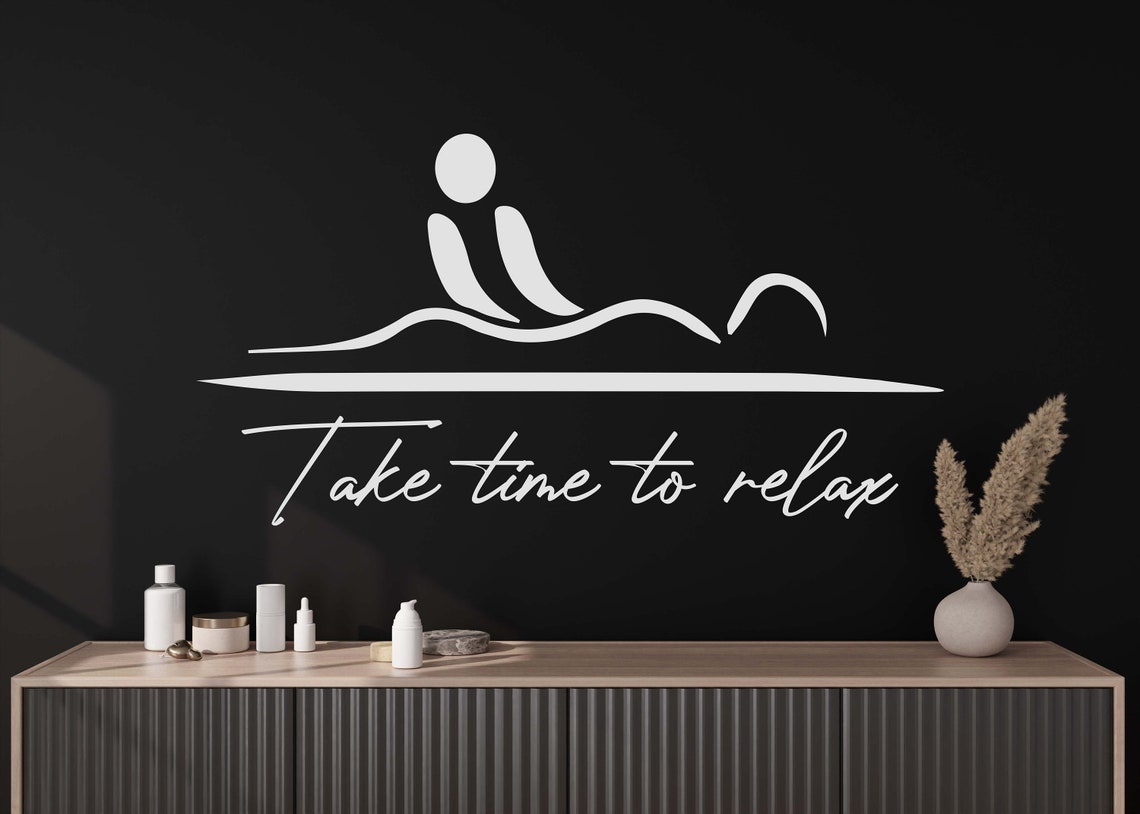 Spa Wall Decal Spa Wall Sticker Spa Wall Art Window Decal Spa Quotes ...